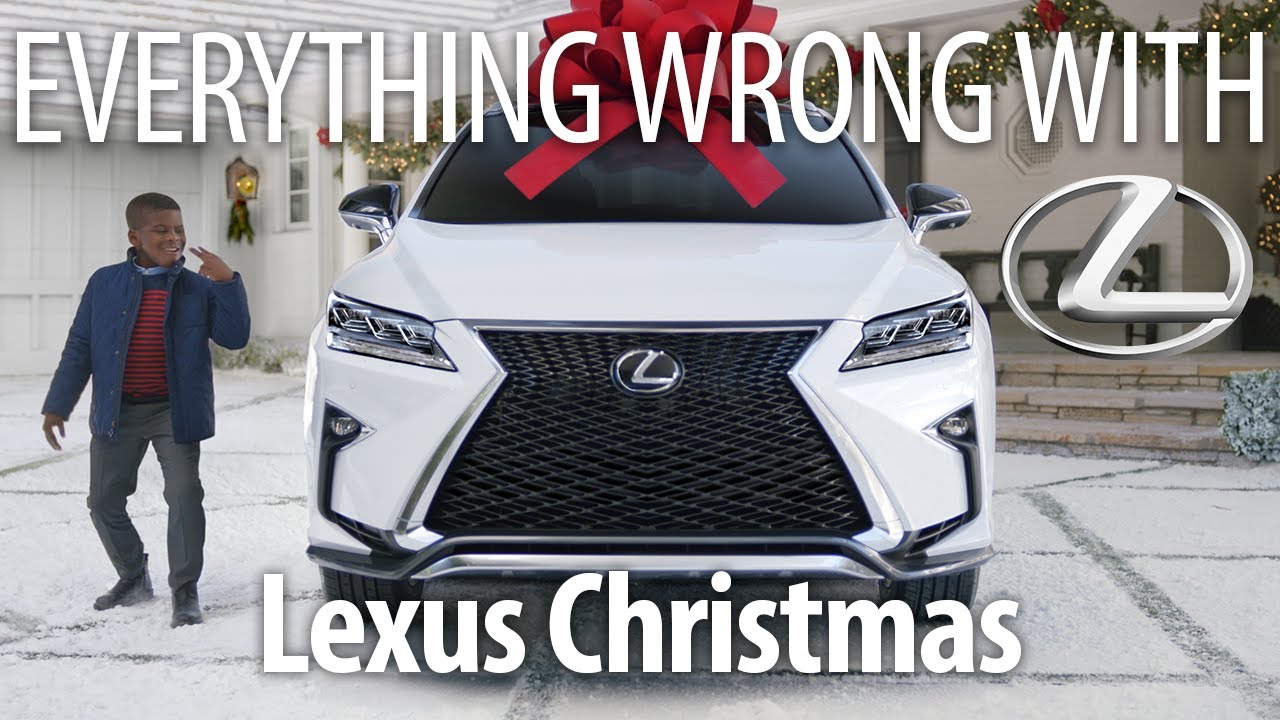 Everything Wrong With Lexus - "Lexus Christmas" - YouTube
