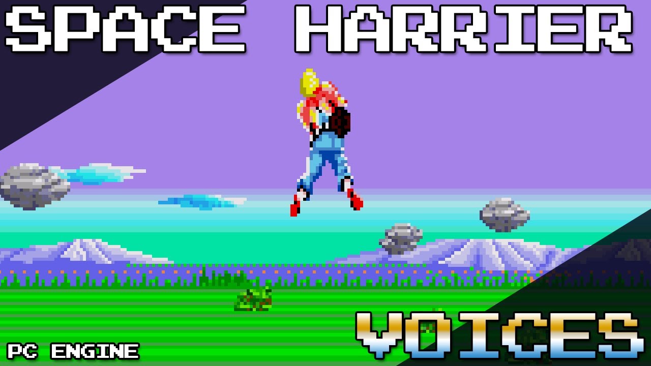 SPACE HARRIER VOICES (PC ENGINE) - YouTube