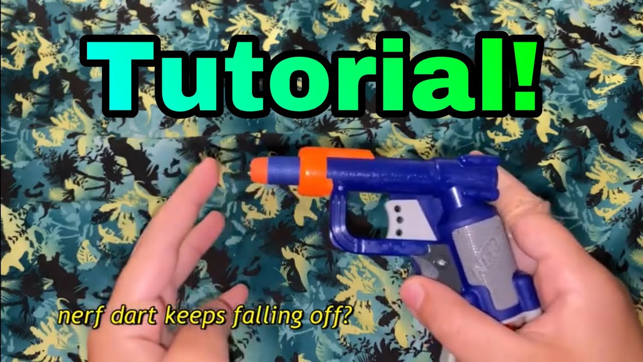 How to fix Old Nerf bullets that keep Popping Out - YouTube