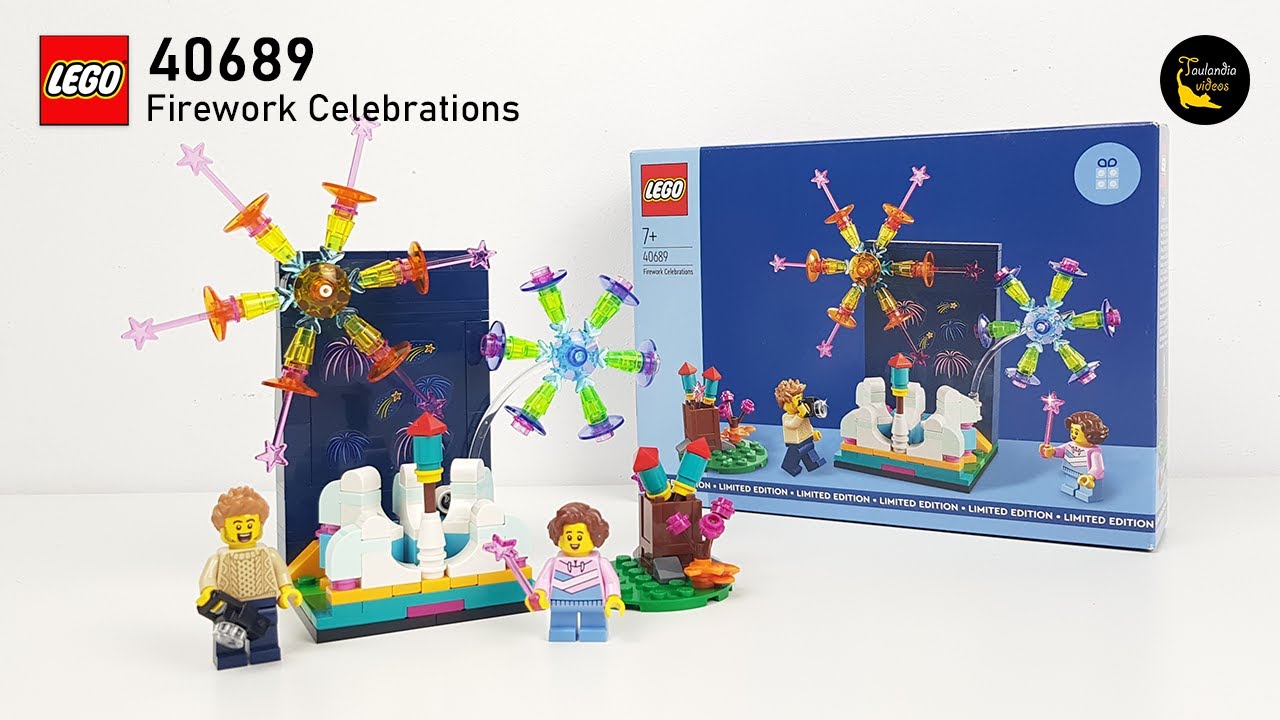 LEGO GWP Promotional 40689: Firework Celebrations (2024) - unboxing and ...
