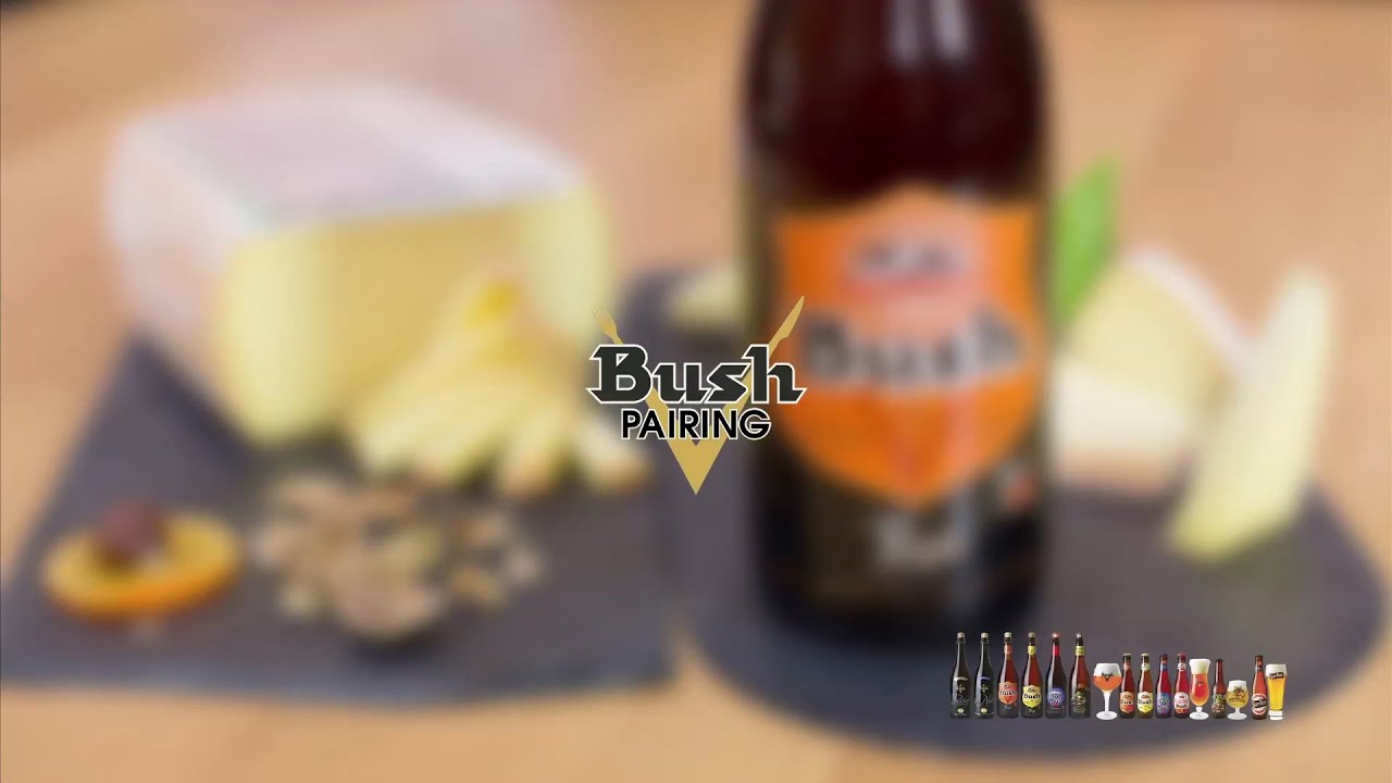Bush & Cheese Pairing - Bush Ambrée Triple - YouTube