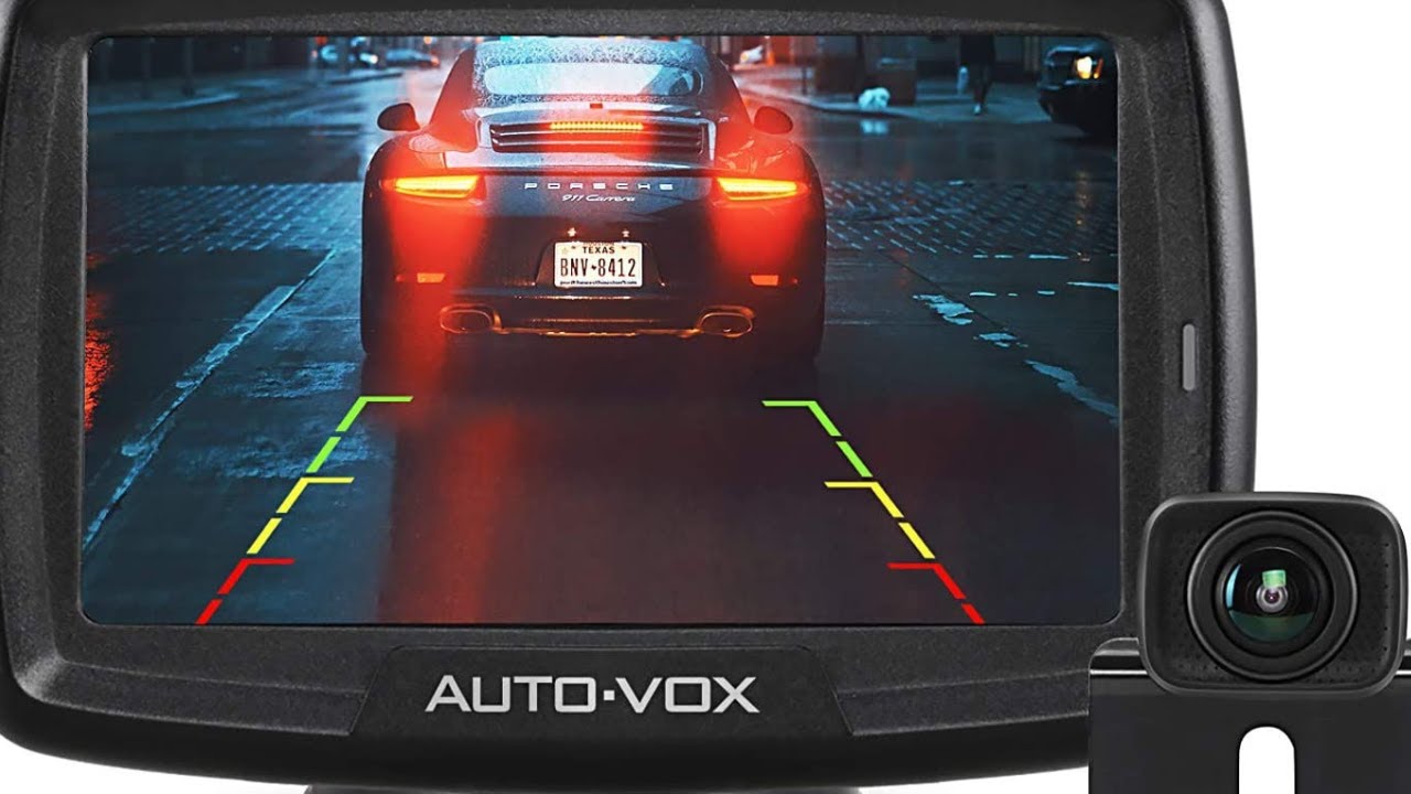 AUTO-VOX CS-2 Wireless Backup Camera, Stable Digital Signal Rear View ...