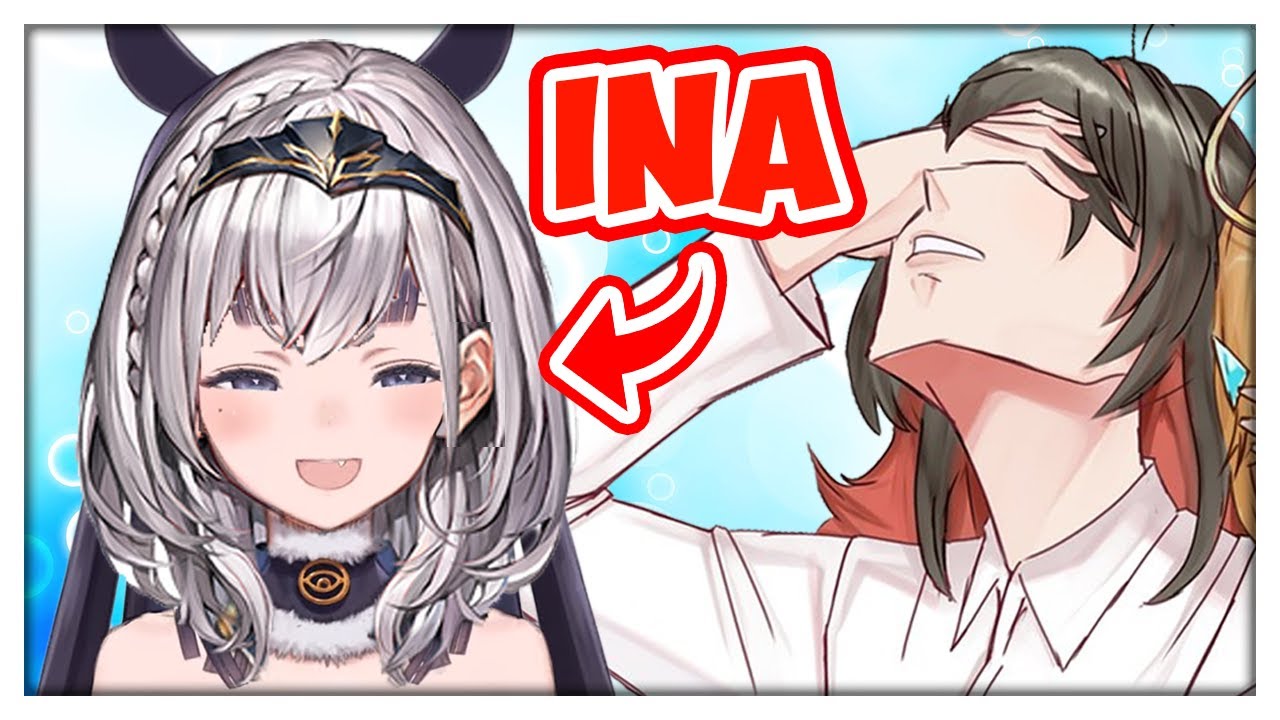 Ina's Disguise Plan To Attend IRL Hololive Events - YouTube