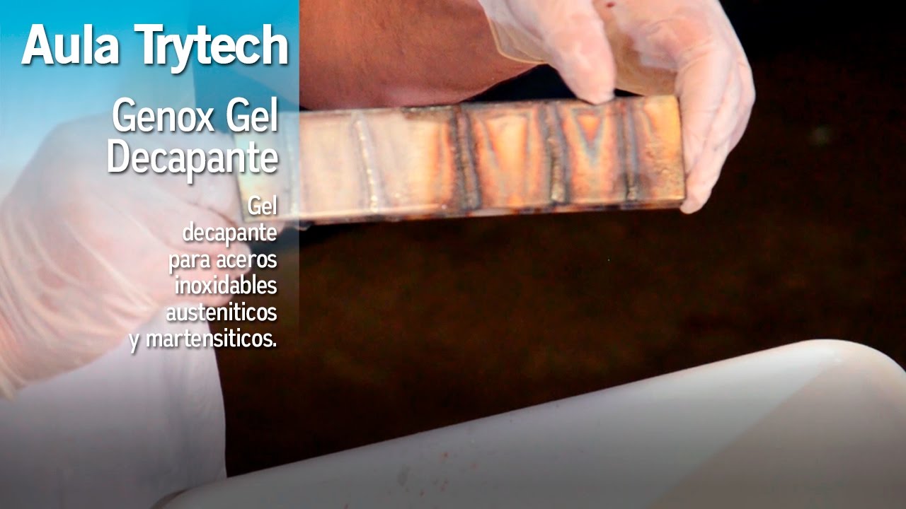 Genox Gel: Decapante para Acero Inoxidable - YouTube