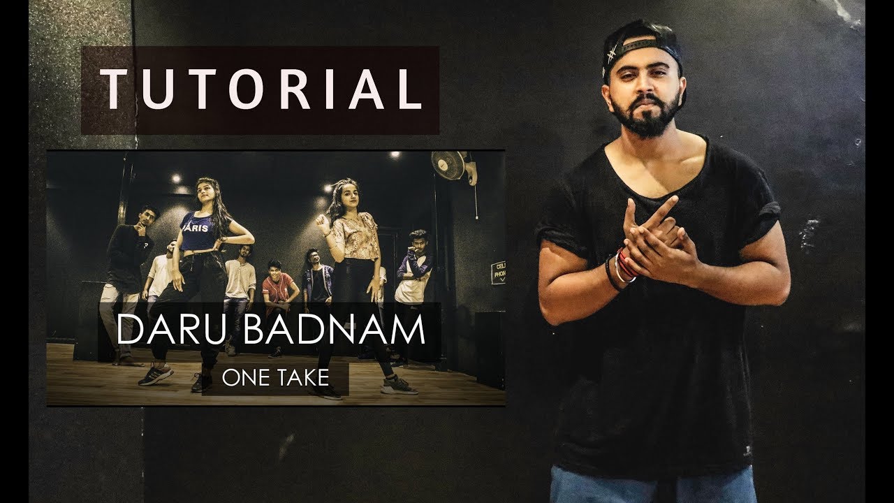 DARU BADNAAM | Dance Tutorial | Tejas Dhoke Choreography | DanceFit ...