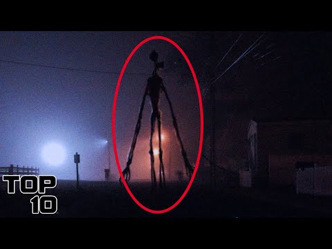 Top 10 Scary Sirenhead Real Life Sightings