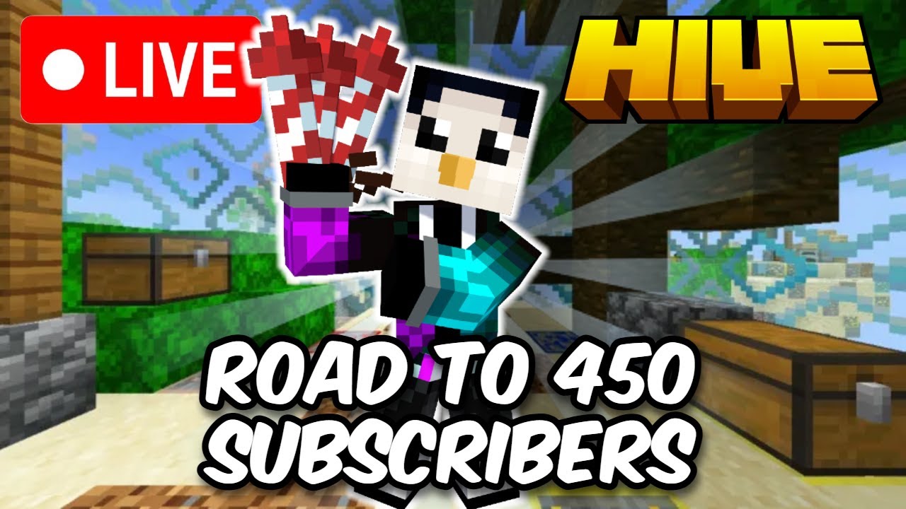 New Year Same Me, Let's Play Some Minecraft! | Hive MCBE Live 🔴 - YouTube