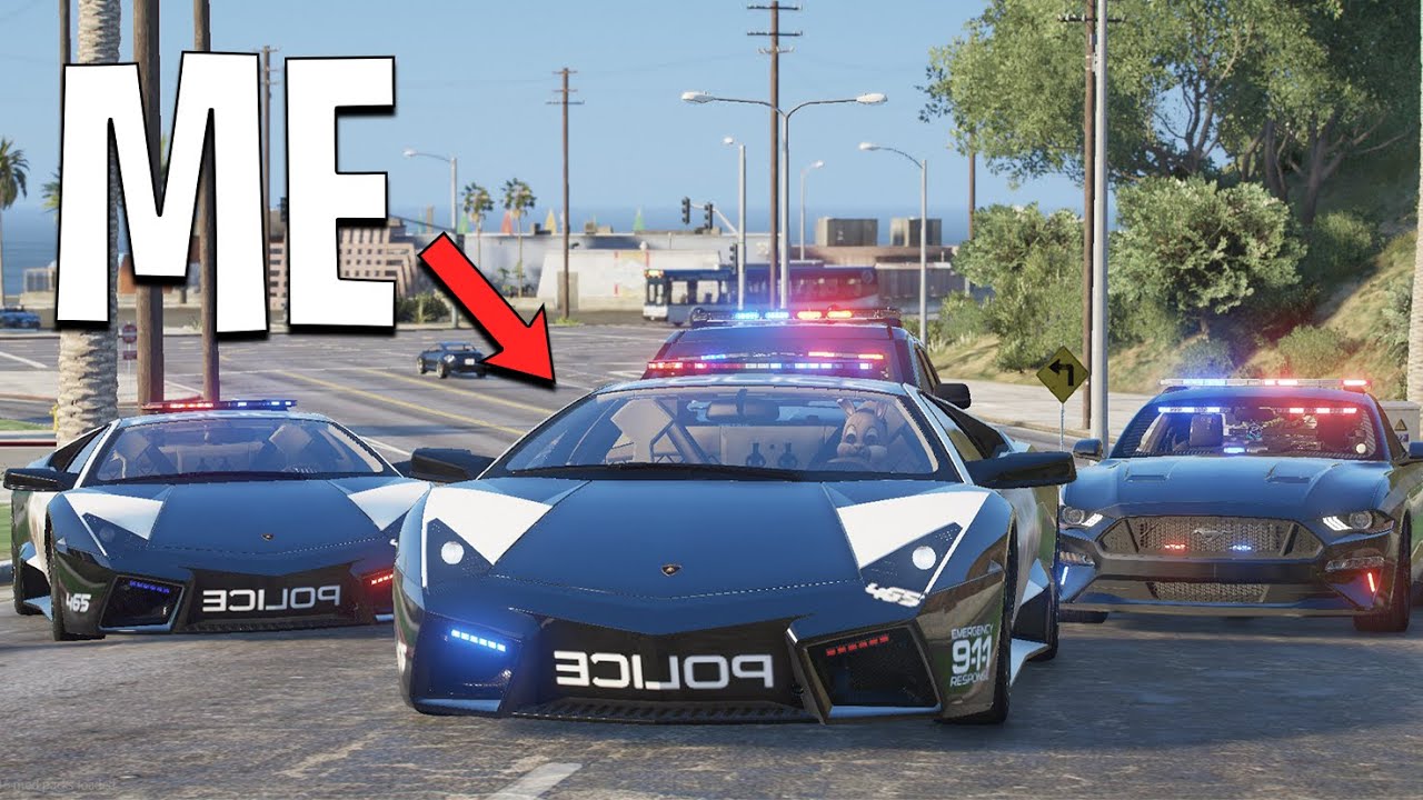 Trolling Cops with Fastest Cop Car on GTA 5 RP - YouTube
