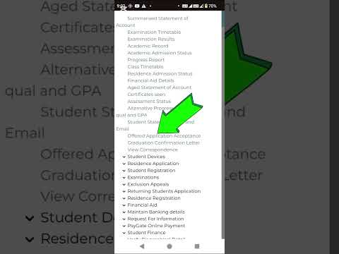 How to accept an offer at UFH | University of Fort Hare 