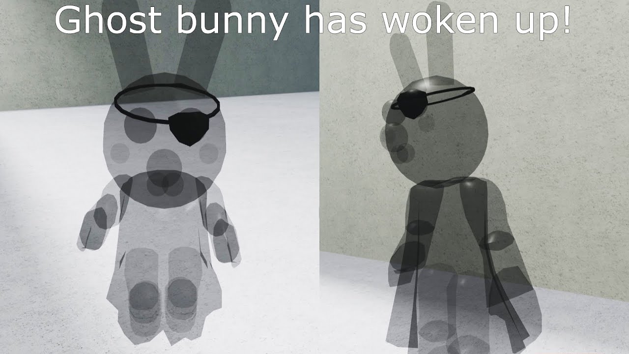 I PLAY AS GHOST BUNNY!.. (Roblox Piggy Customs) - YouTube