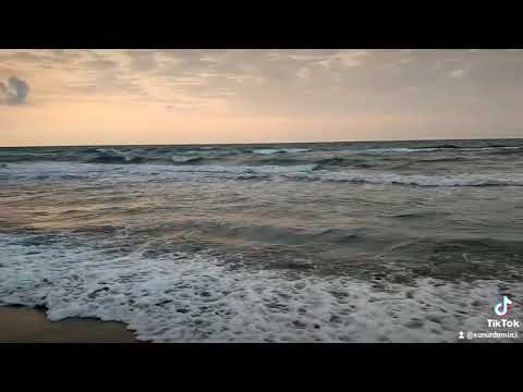 Samsun Atakum sahili ve gökyüzü🌅🌊