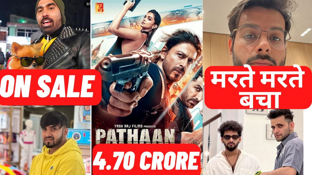 Pathan Movie Trailer Burj Khalifa Par/Fing Rohan Marte Marte Bacha ...