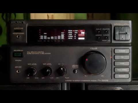 Head amplifier sony ta-h300 (fh-e828) 110watt - YouTube