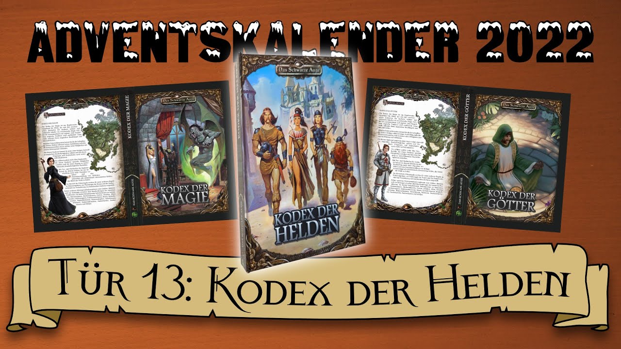 Adventskalender 2022: Tür 13: Kodex der Helden - YouTube