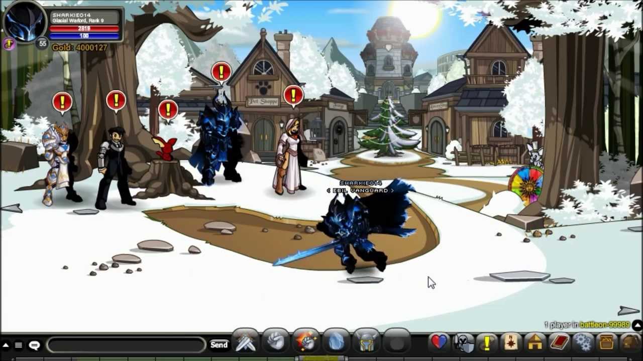 =AQW= Glacial Warlord Class Review - YouTube