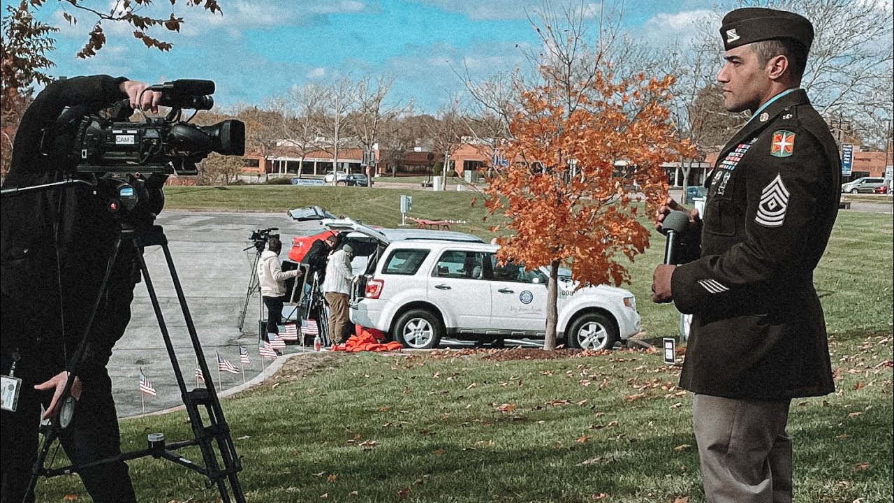 1SG Sean Tobias Ambriz Veterans Day 2021 - YouTube