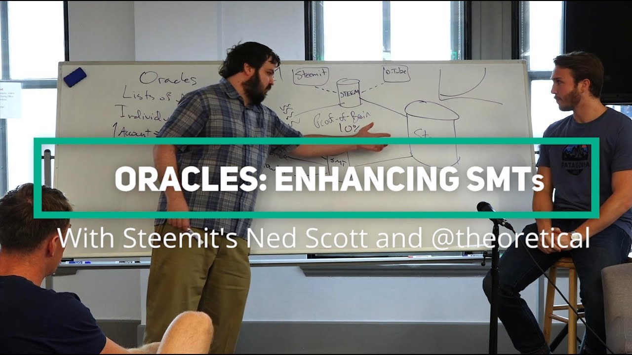 Ned Scott and @theoretical of Steemit Explore Oracles on Steem - YouTube