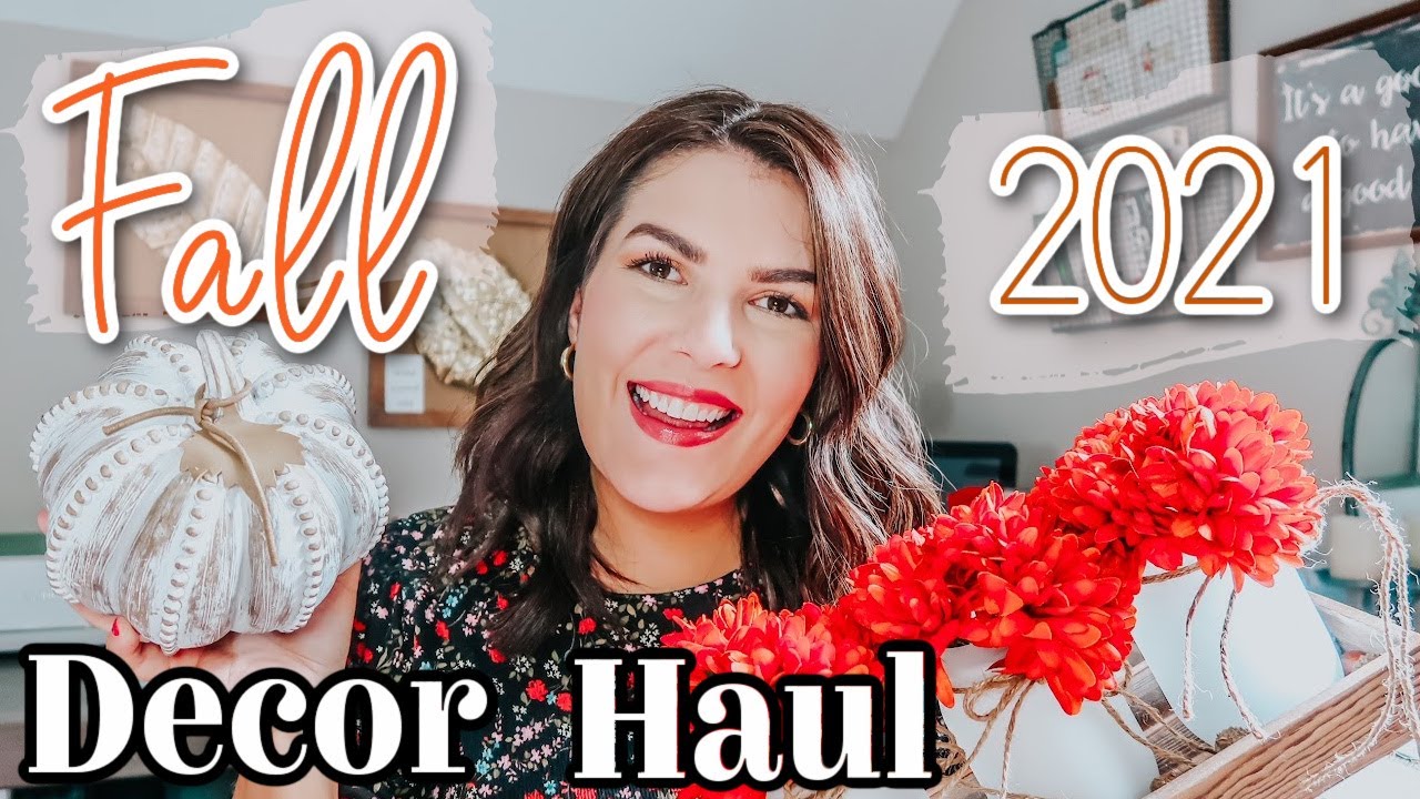 NEW 2021 FALL DECOR COLLECTION! *HUGE* FARMHOUSE FALL DECOR HAUL + FALL ...