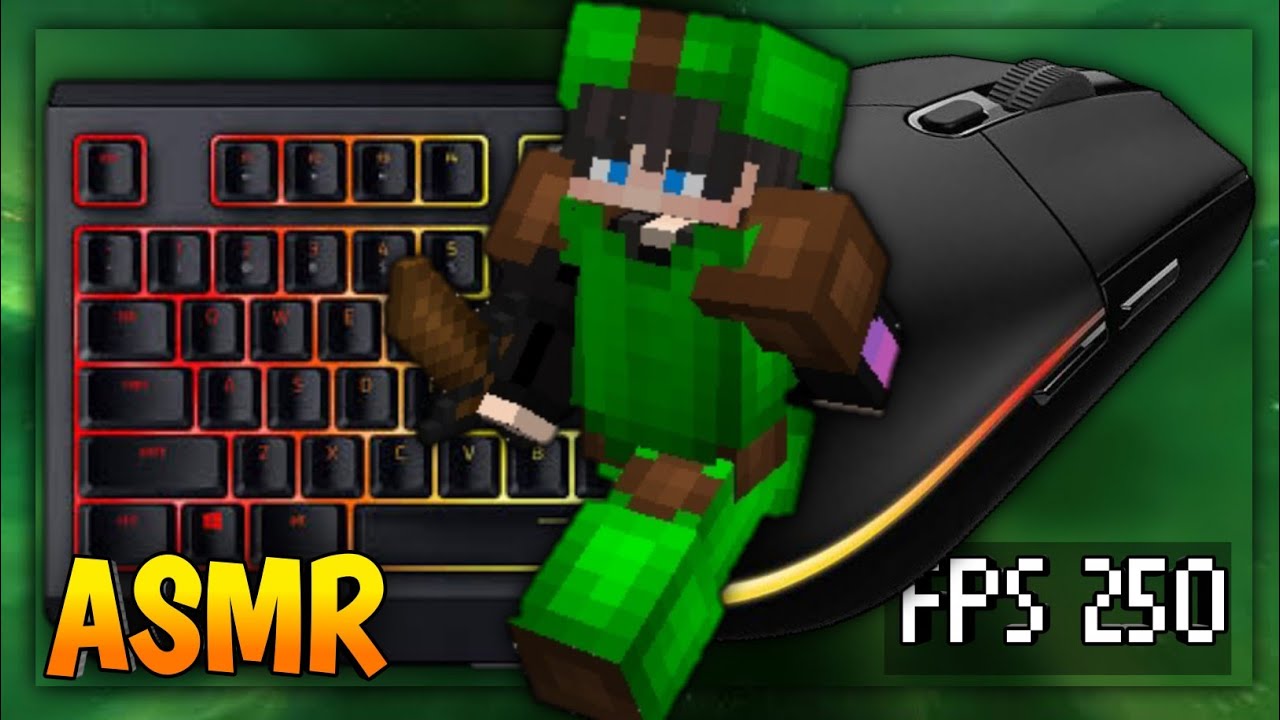 Keyboard+Mouse ASMR Minecraft|Pika-Network-Bedwars| - YouTube