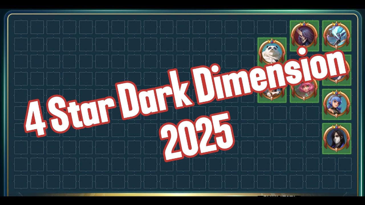 4 Star Dark Dimension Mid 2025 Update | Art of Conquest - YouTube