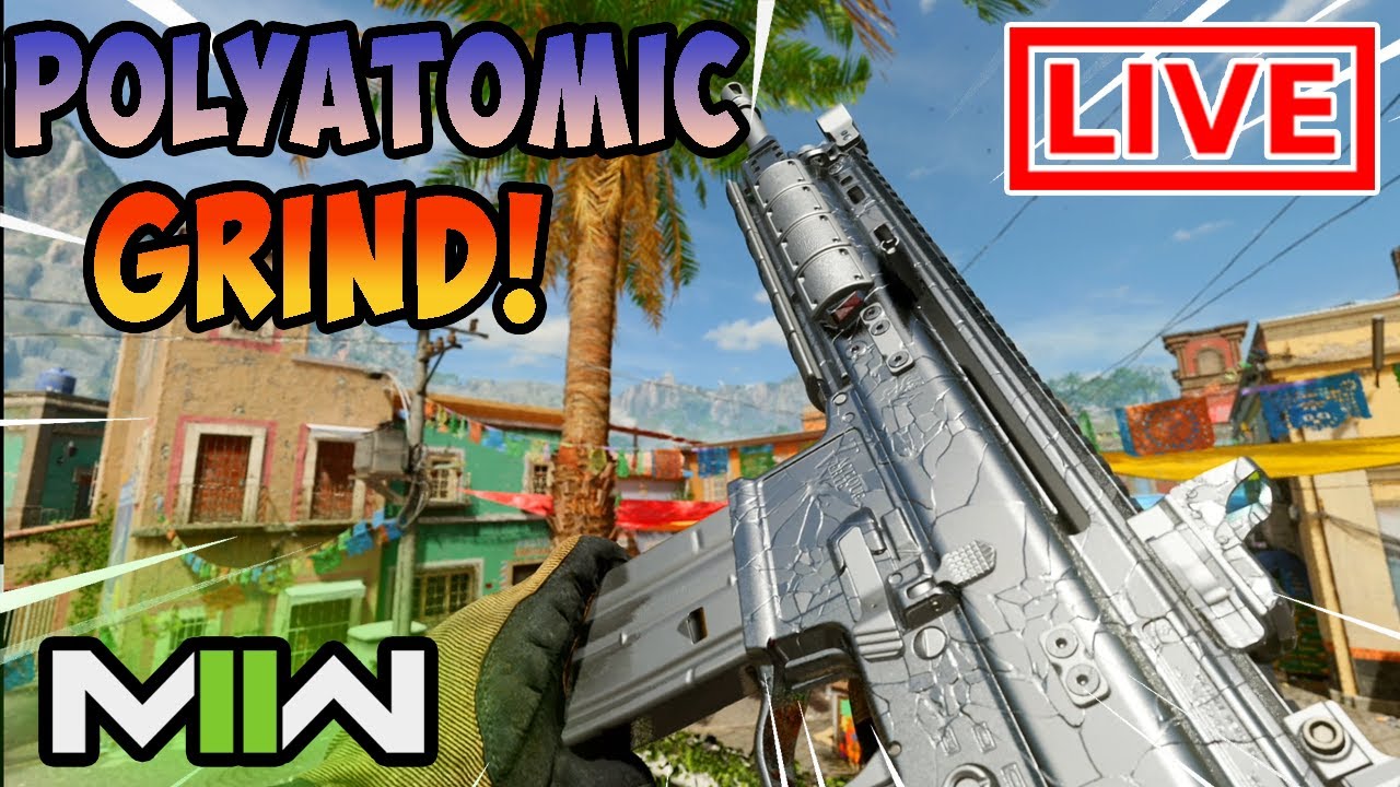 🔴 LIVE - Call of Duty MW2! | The Road to Polyatomic Camo! - YouTube