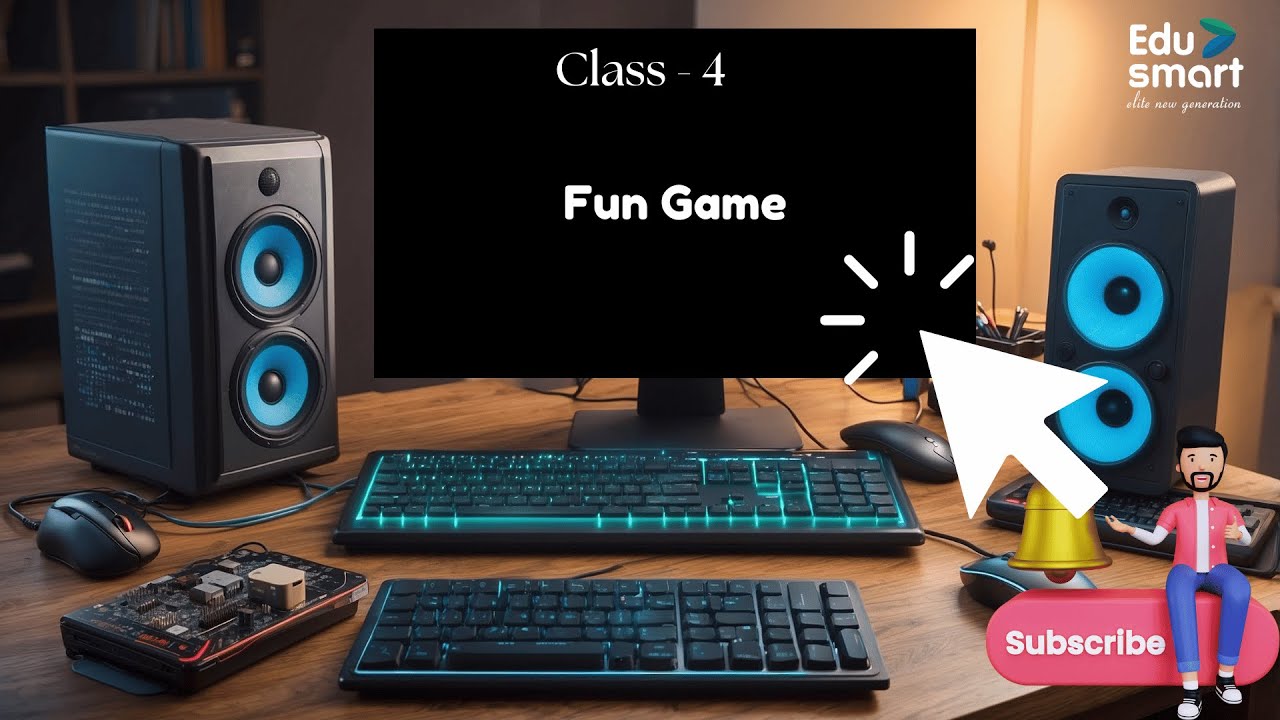Fun Game | Computer | Class 4 | KS Printing House - YouTube