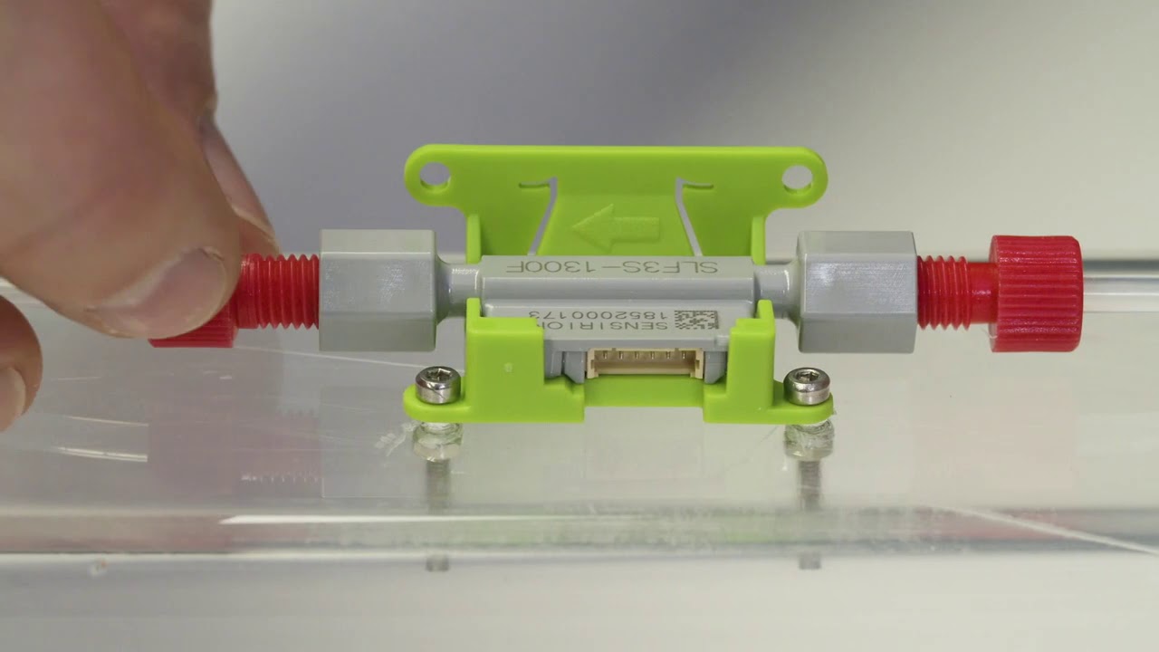 Sensirion SLF3x - Liquid Flow Sensors - YouTube