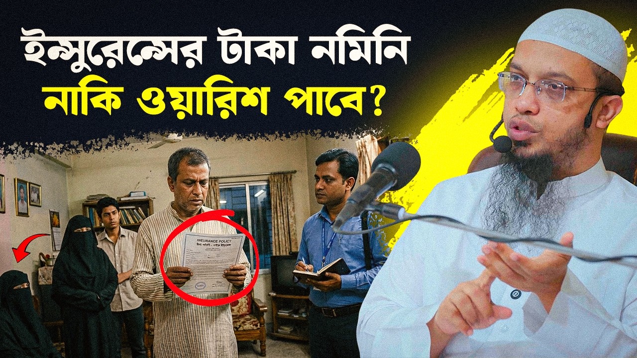ইন্সুরেন্সের টাকা নমিনি নাকি ওয়ারিশ পাবে? । শায়খ আহমাদুল্লাহ - YouTube