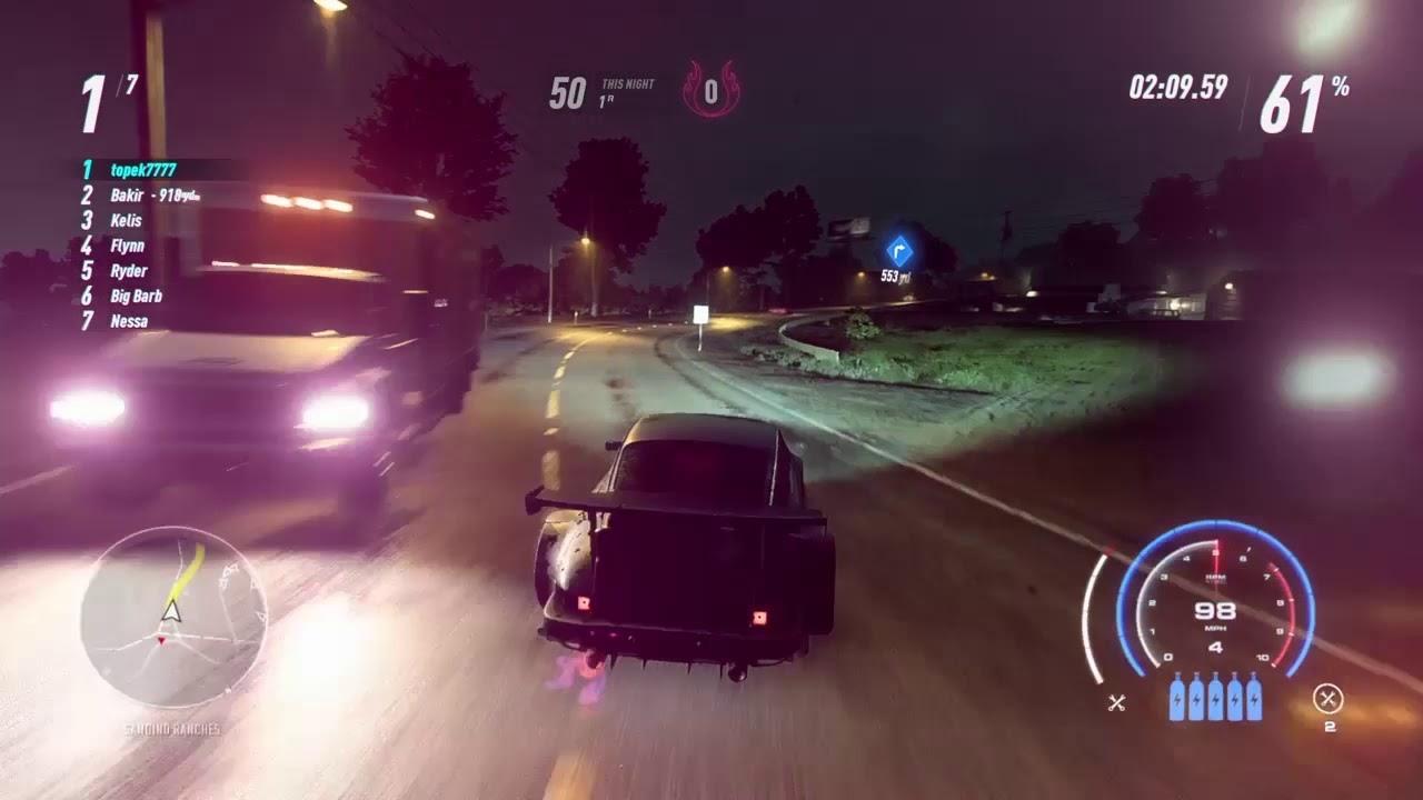 NFS HEAT night run - YouTube