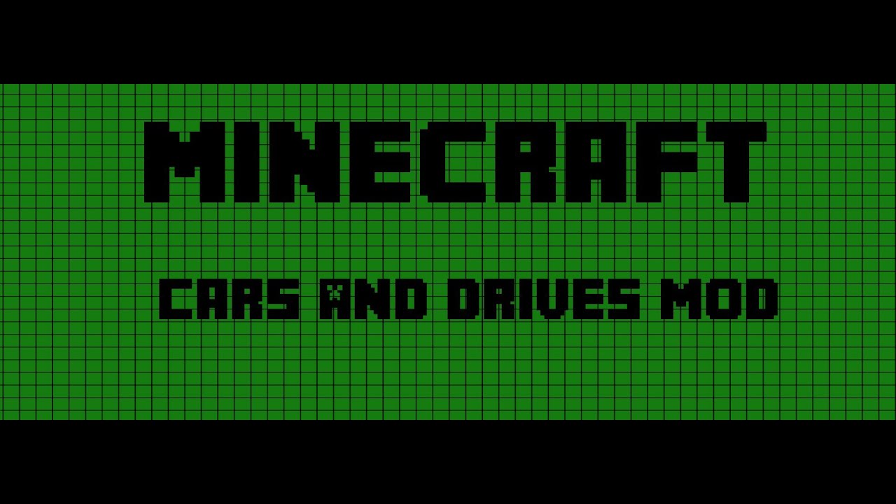 Minecraft Mod : Cars & Drives mod ! [FR] - YouTube