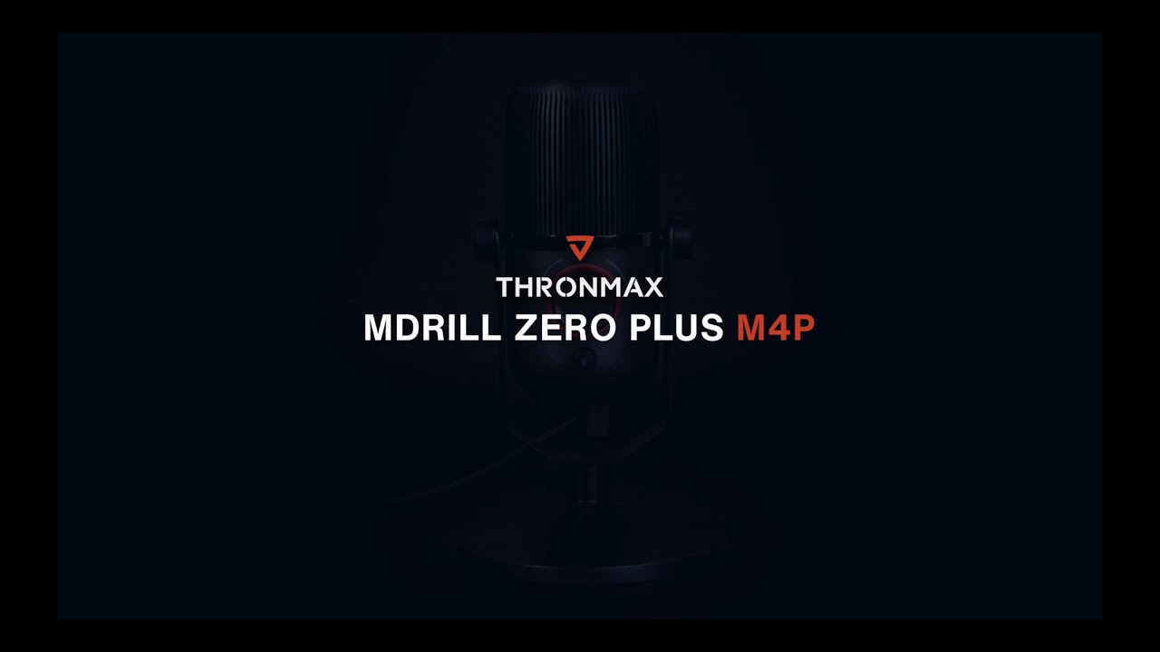 Thronmax Mdrill Zero Plus M4P - (Acoustic Sound Test) - YouTube