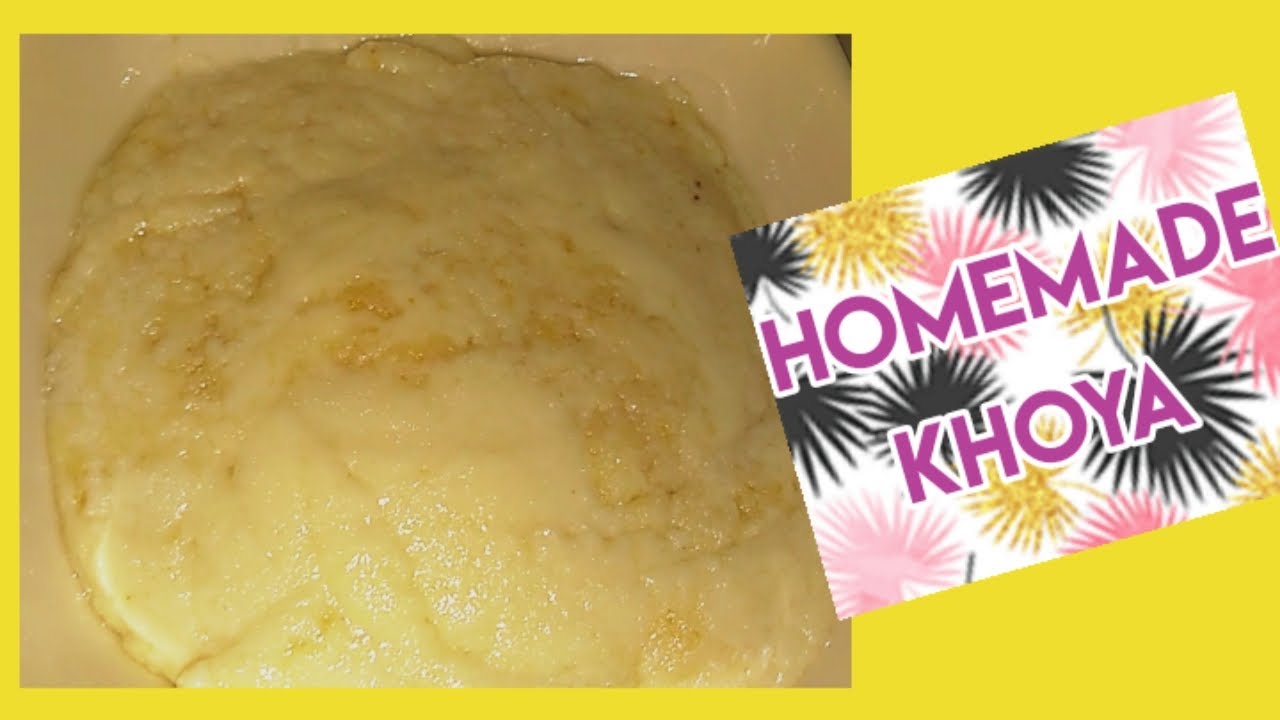 Easy Homemade Khoya/khoa || Best for sweet dishes and Punjabi halwas ...