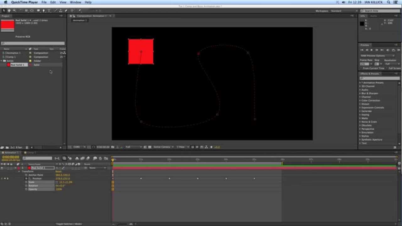 Transform Properties in After Effects - YouTube