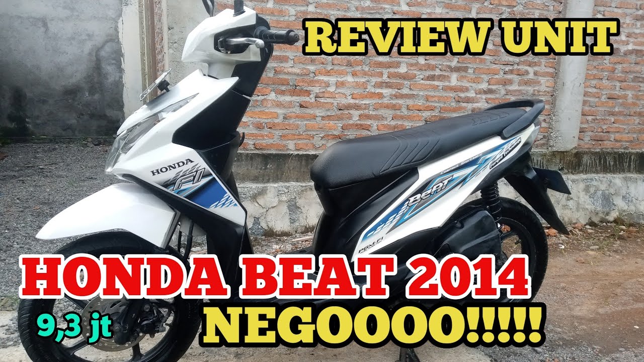 HONDA BEAT 2014 #jualbelimotor bekas Kendal - YouTube
