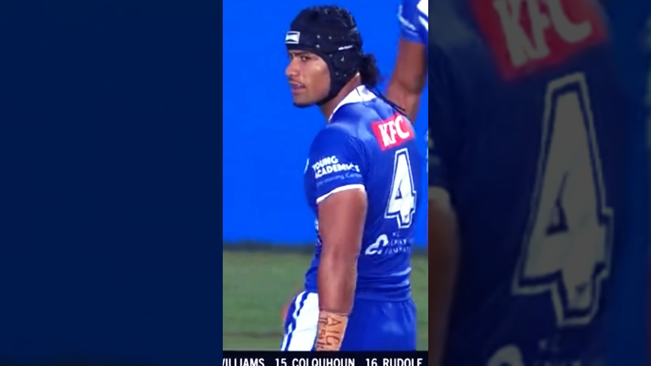 Stephen Crichton 💪🏽🐶 Captain Critta leading from the front #nrl # ...