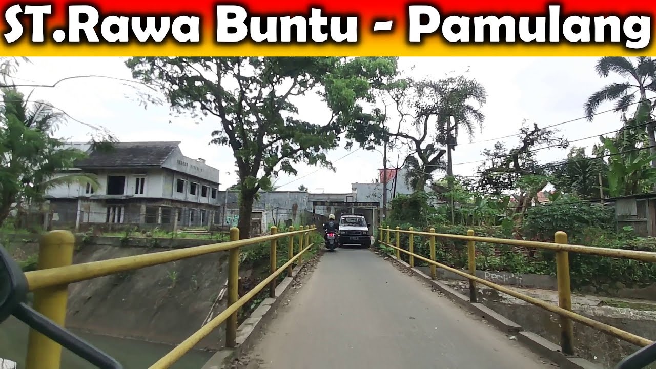 Trip Dari Stasiun Rawa Buntu Ke Pamulang | Jl Kencana Loka | Taman ...