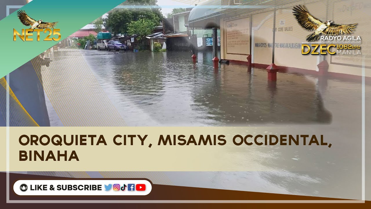 Oroquieta City, Misamis Occidental, binaha - YouTube