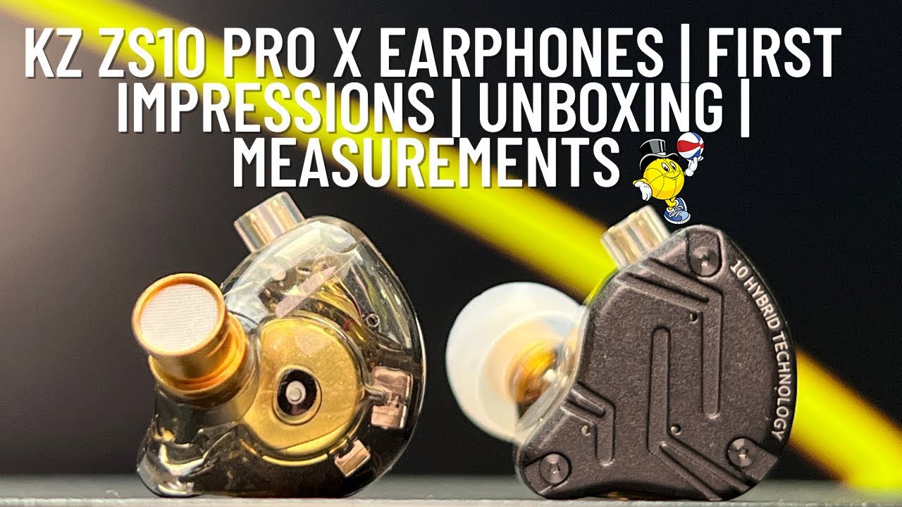 KZ ZS10 Pro X 1DD+4BA iem (Earphones) | Unboxing | Graph | First ...