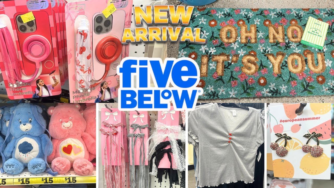 FIVE BELOW New arrivals! New home decor! - YouTube