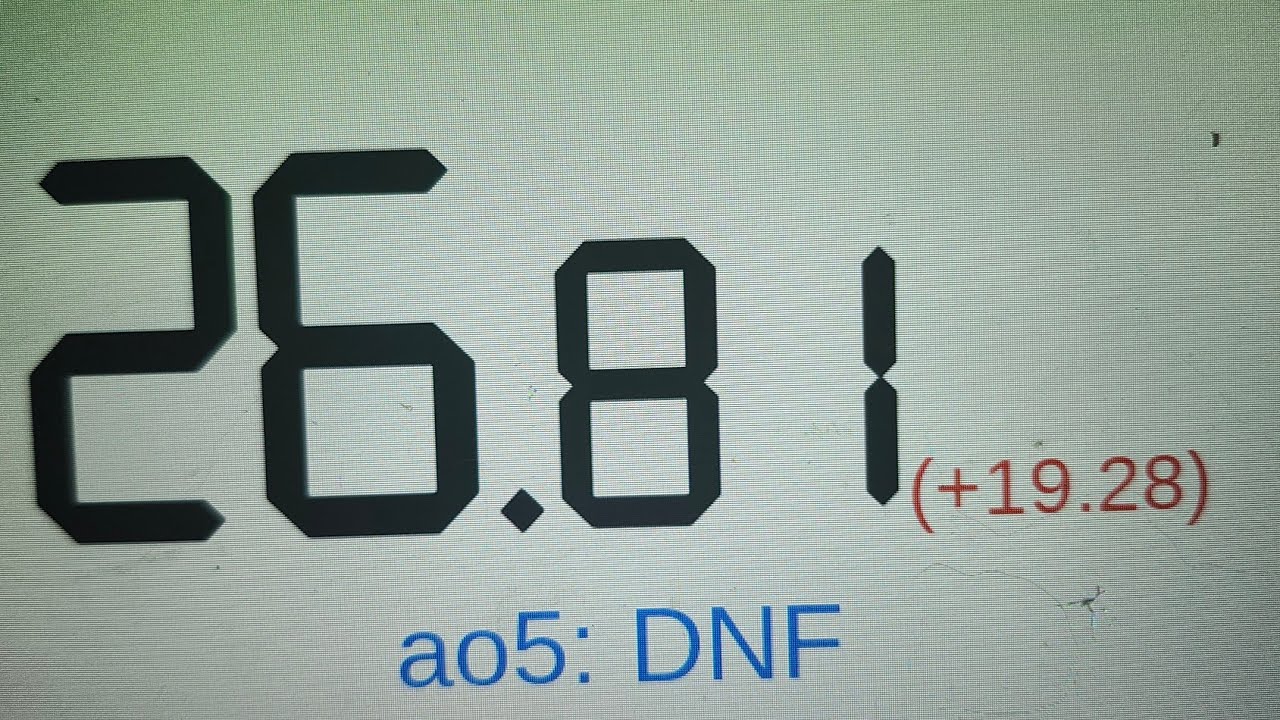 sub-30 second solves on 3x3 - YouTube