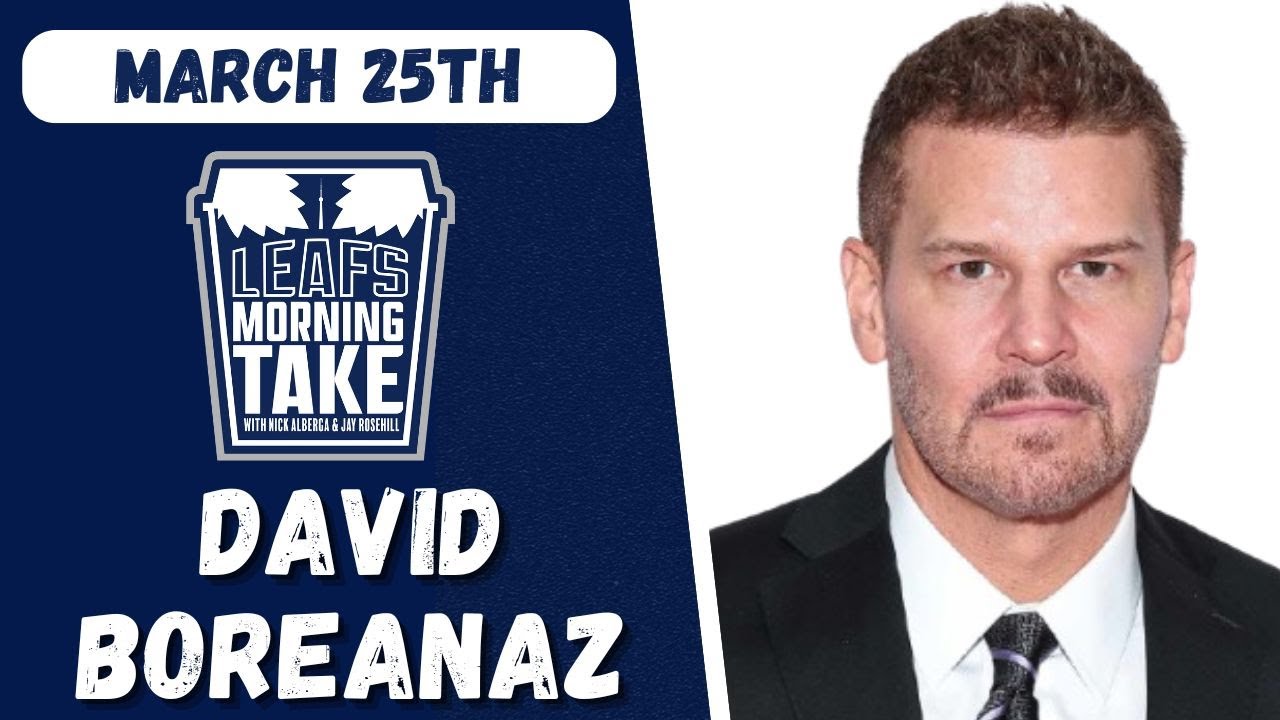 David Boreanaz on Laughton, Berube, Stolarz, NHLers He Would Love To ...