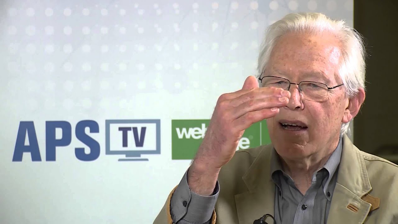 The Future of APS: Interview with Malcolm Beasley, 2014 APS President ...