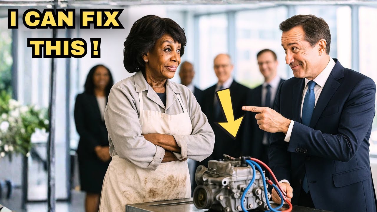 CEO MOCKED MAXINE WATERS : ''FIX THIS ENGINE AND I ILL MARRY YOU ...