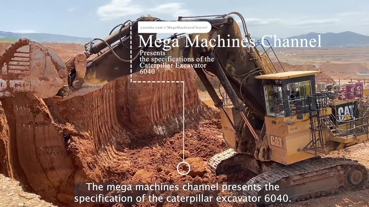 A Presentation About The Great And Huge Caterpillar 6040 Excavator ...