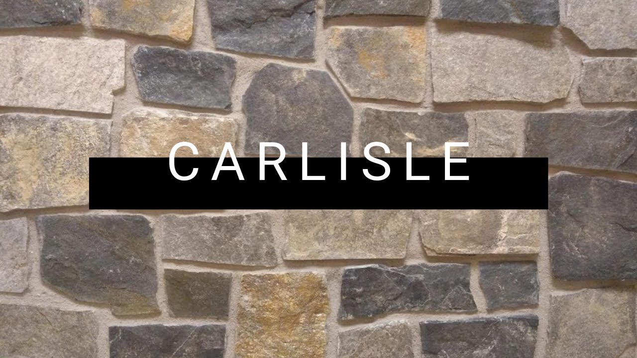 Carlisle Two Tone Castle Rock Style Thin Stone Veneer - YouTube