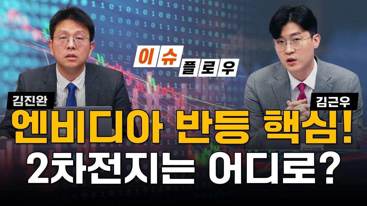엔비디아 급락 핵심 포인트는 테슬라와 디커플링된 2차전지 바이오의 반등 김진완전문가 김근우전문가 이슈플로우
