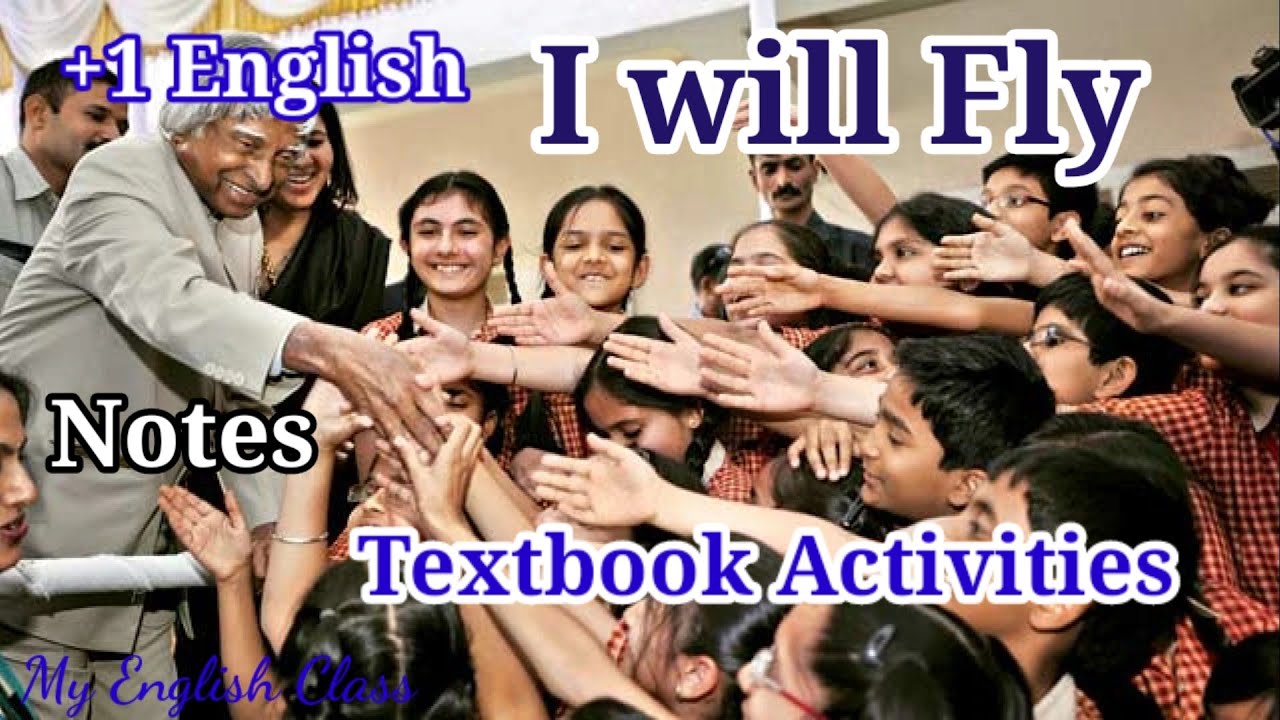 I will Fly| activities| notes| Plus one English| Textbook activities ...