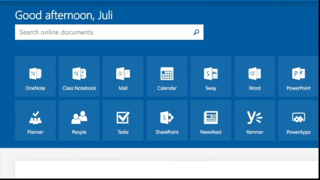 SPS Office 365 Basics - YouTube