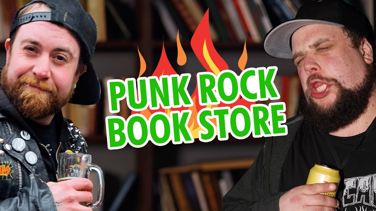 PUNK ROCK BOOK STORE! (feat. Lime Ricky & Joe Cash) - YouTube