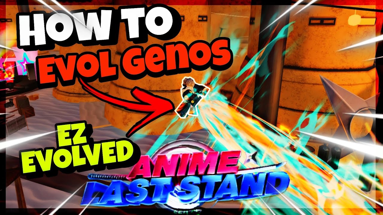 Anime Last Stand - Cách Evo Genos & Genos showcase | Roblox - YouTube